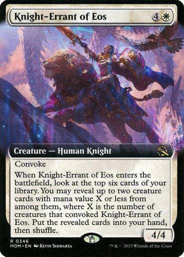 Knight-Errant of Eos (Extended Art) | March of the Machine - Variants ...