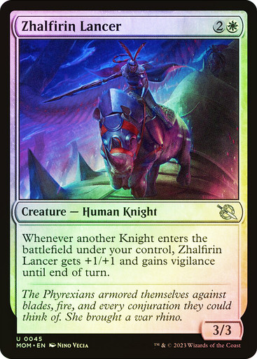 Zhalfirin Lancer | March of the Machine | Star City Games