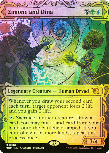 Zimone and Dina (Showcase) | March of the Machine - Variants | Star ...