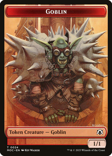 {Goblin Token} // {Sliver Token} | March of the Machine Commander ...