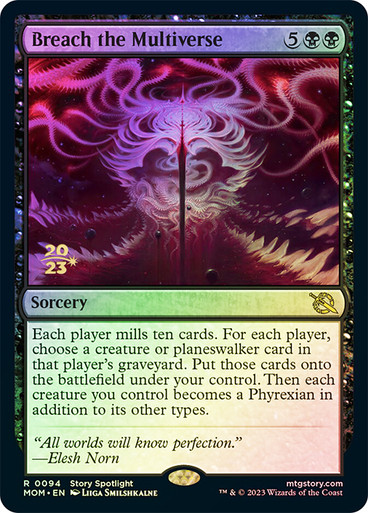 Breach the Multiverse (Prerelease) (March of the Machine) | Promo: Date ...