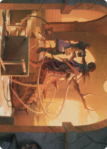 {Rona, Tolarian Obliterator Art Card} | Art Series: March of the ...