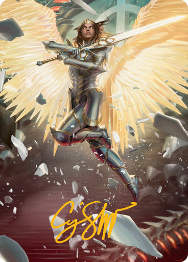 {Archangel Elspeth Art Card} (Signed) | Art Series: March of the ...