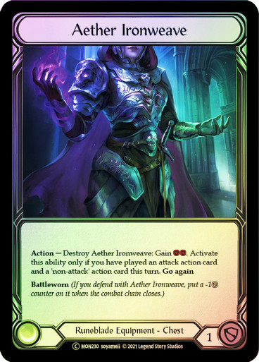Aether Ironweave | Monarch (Unlimited) (Rainbow Foil) | Star City Games