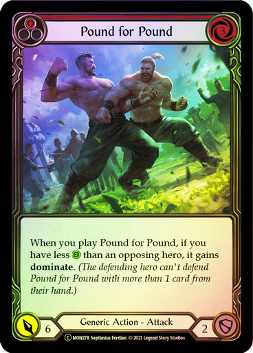 Pound for Pound (Red) | Monarch (Unlimited) | Star City Games