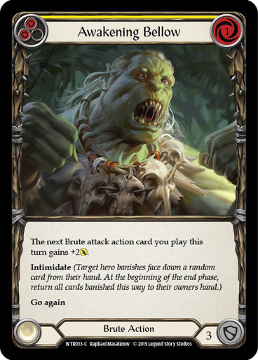 Awakening Bellow (Yellow) | Welcome to Rathe (1st Edition) | Star City ...