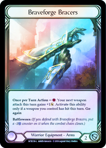 Braveforge Bracers | Welcome to Rathe (1st Edition) | Star City Games