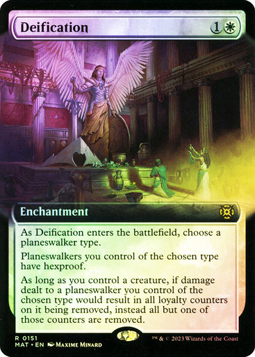 Deification (Extended Art) | March of the Machine: The Aftermath - Variants | Star City Games