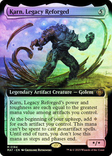 Karn, Legacy Reforged (Extended Art) | March of the Machine: The ...