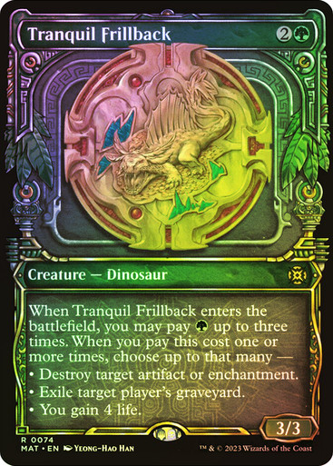Tranquil Frillback (Showcase) | March of the Machine: The Aftermath ...