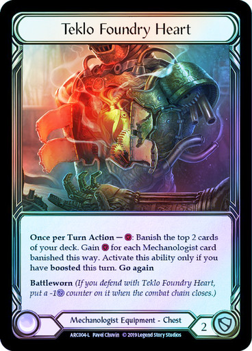 Teklo Foundry Heart Arcane Rising 1st Edition Star City Games