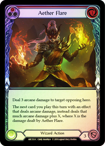 Aether Flare (Red) | Arcane Rising (1st Edition) | Star City Games