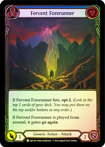 Fervent Forerunner (Blue) | Arcane Rising (Unlimited) | Star City Games
