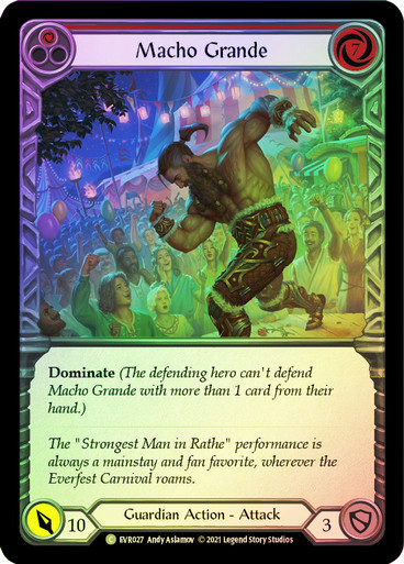Macho Grande (Red) | Everfest (1st Edition) | Star City Games