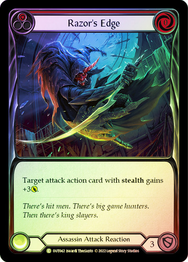 Razor's Edge (Red) | Outsiders | Star City Games