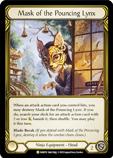Mask of the Pouncing Lynx (Pro Quest) | Promotional Cards | Star City Games