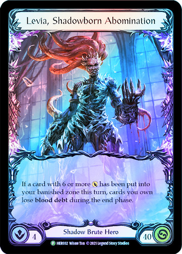 Levia, Shadowborn Abomination (Road to Nationals) (Extended Art) | Promotional Cards (Cold Foil ...