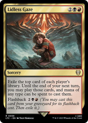Lidless Gaze | The Lord of the Rings Commander | Star City Games