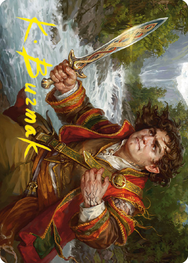 {Frodo Baggins Art Card} (#16) (Signed) | Art Series: The Lord of the ...