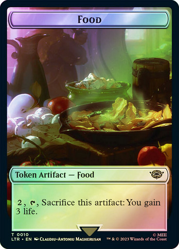{Food Token} (#010) // {Tentacle Token} | The Lord of the Rings | Star ...