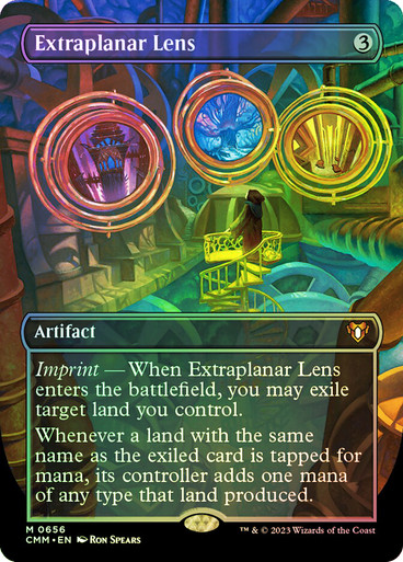 Extraplanar Lens (Borderless) | Commander Masters - Variants | Star ...