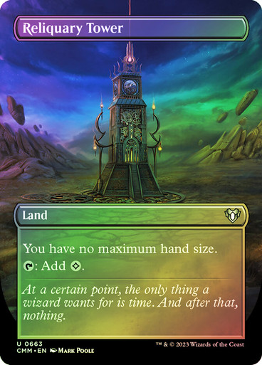 Reliquary Tower (Borderless) | Commander Masters - Variants | Star City ...