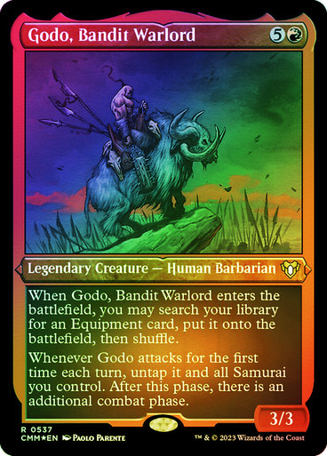 Godo, Bandit Warlord | Commander Masters | Star City Games