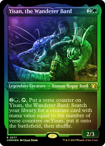 Yisan, the Wanderer Bard | Commander Masters | Star City Games