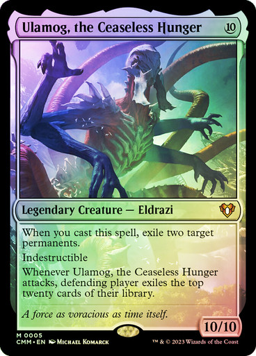 Ulamog, the Ceaseless Hunger | Commander Masters | Star City Games
