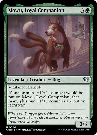 Mowu, Loyal Companion | Commander Masters | Star City Games