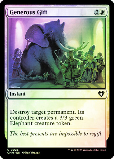 Generous Gift | Commander Masters | Star City Games