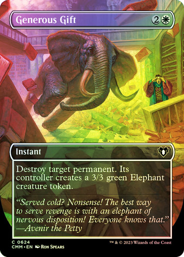 Generous Gift (Borderless) | Commander Masters - Variants | Star City Games
