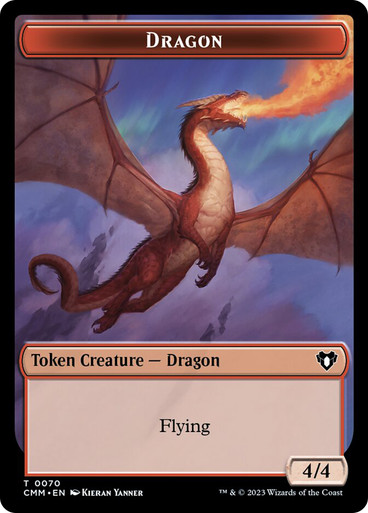 {Dragon Token} (4/4) // {Kor Ally Token} | Commander Masters | Star ...