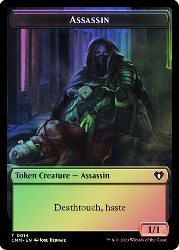 {Assassin Token} // {Treasure Token} | Commander Masters | Star City Games