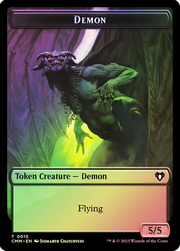 {Demon Token} // {Zombie Token} (Black) | Commander Masters | Star City ...