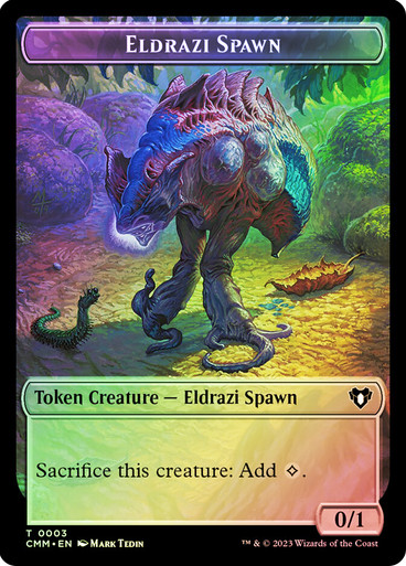 {Eldrazi Spawn Token} // {Elf Druid Token} | Commander Masters | Star ...