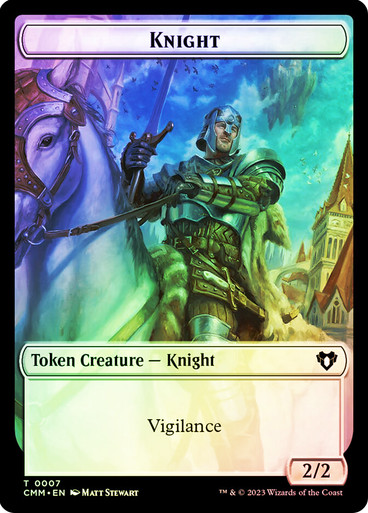 {Knight Token} // {Saproling Token} | Commander Masters | Star City Games