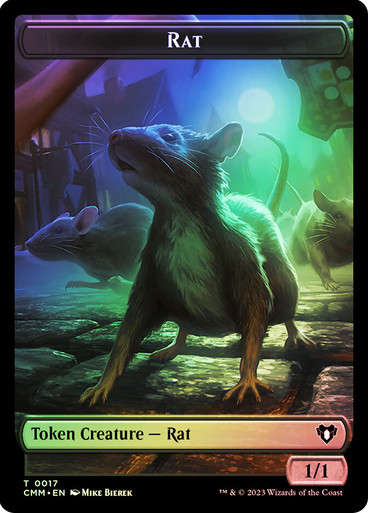 {Rat Token} // {The Monarch} | Commander Masters | Star City Games