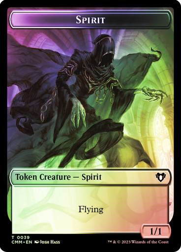 {Spirit Token} // {Stoneforged Blade Token} | Commander Masters | Star ...