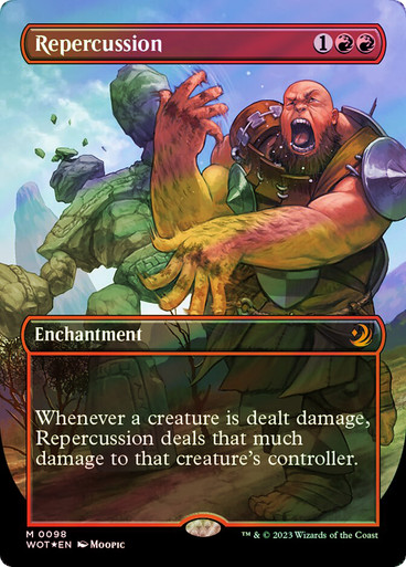 Repercussion (Borderless) (Confetti Foil) | Enchanting Tales ...