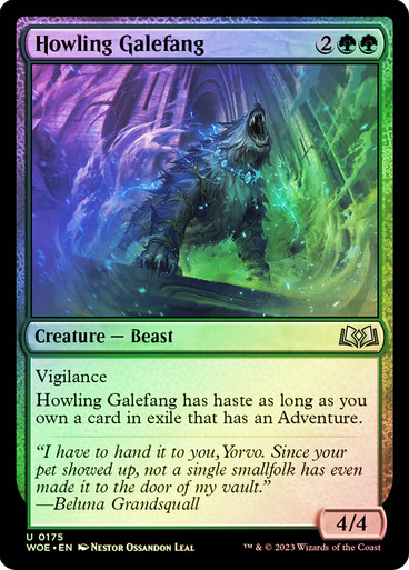 Howling Galefang | Wilds of Eldraine | Star City Games