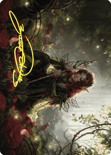 {Yenna, Redtooth Regent Art Card} (Signed) | Art Series: Wilds of ...