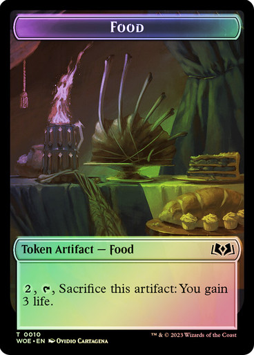 {Food Token} (#010) // {Nightmare Token} | Wilds of Eldraine | Star ...