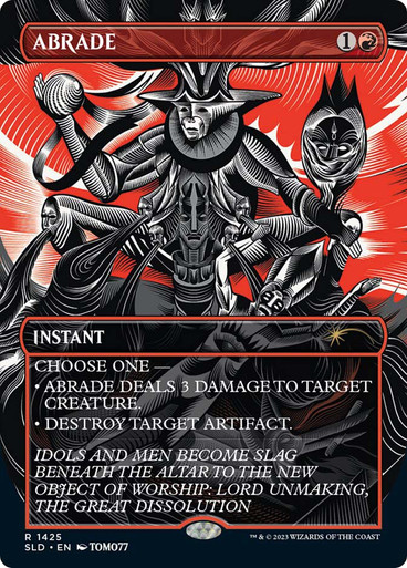 Abrade (Secret Lair) (Borderless) | Promo: General | Star City Games
