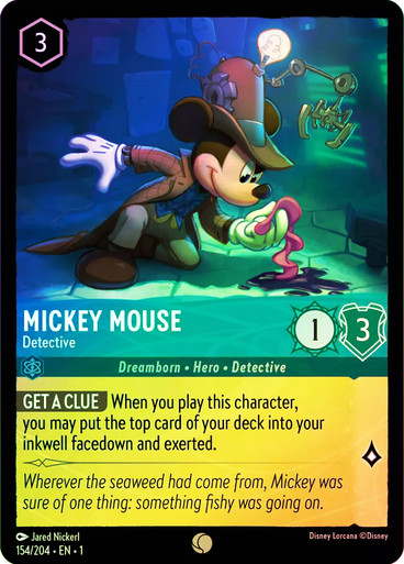 Mickey Mouse - Detective | The First Chapter | Star City Games