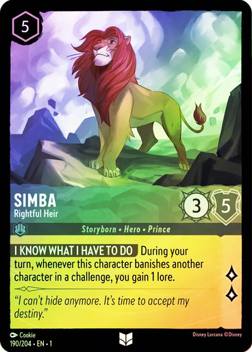 Simba - Rightful Heir | The First Chapter | Star City Games