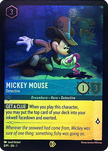 Mickey Mouse - Detective (League) | Promotional Cards | Star City Games