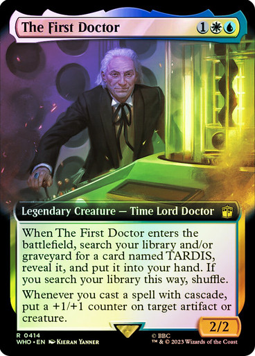 The First Doctor (Extended Art) | Doctor Who Commander - Variants ...