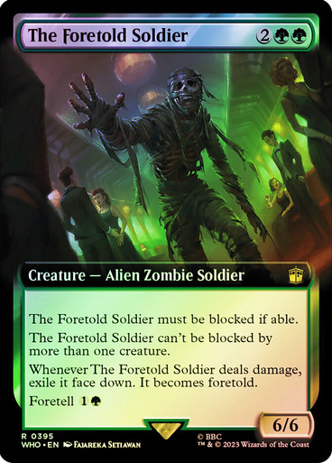 The Foretold Soldier (Extended Art) | Doctor Who Commander - Variants ...