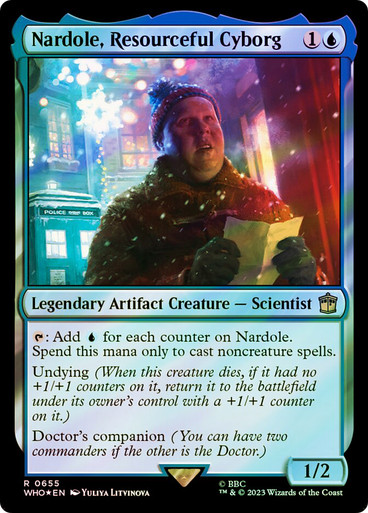 Nardole, Resourceful Cyborg (Surge Foil) | Doctor Who Commander ...
